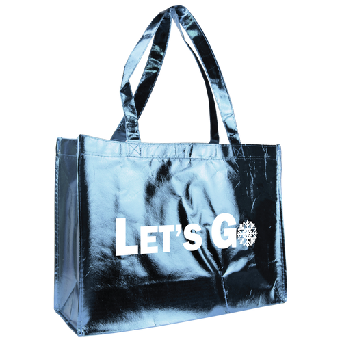 INFINITY / Metallic Convention Tote / Laminated Bags