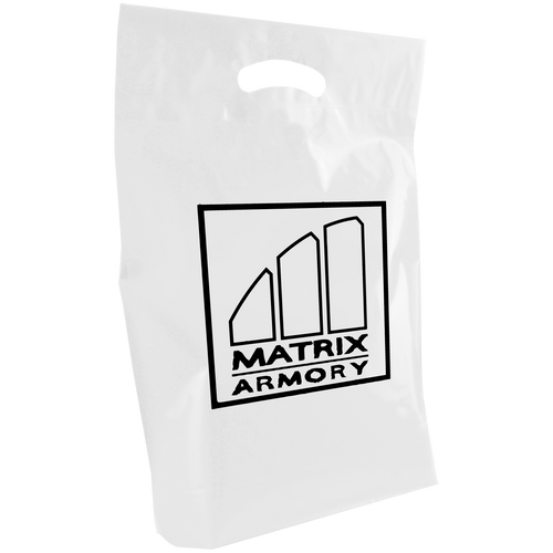Matrix Armory / Medium Recyclable Die Cut Plastic Bag / Plastic Bags