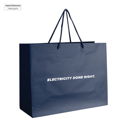 LIFE SPOT ELECTRIC / Medium Matte Shopper Bag / Breast Cancer Awareness ...