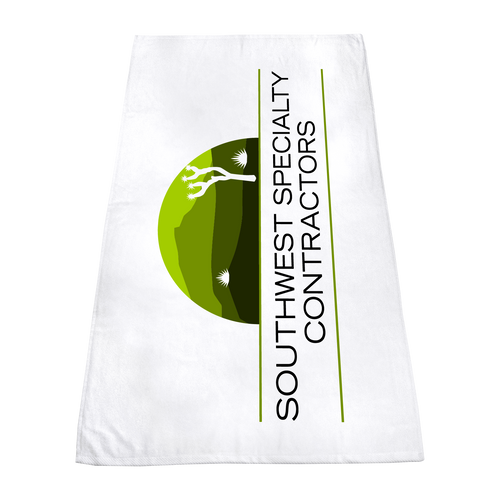 Southwest Specialty Contractors / Full Color Print Beach Towel / Full ...