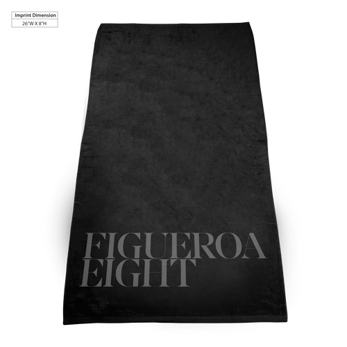 Figueroa Eight / Classic Color Beach Towel / Best Selling Towels