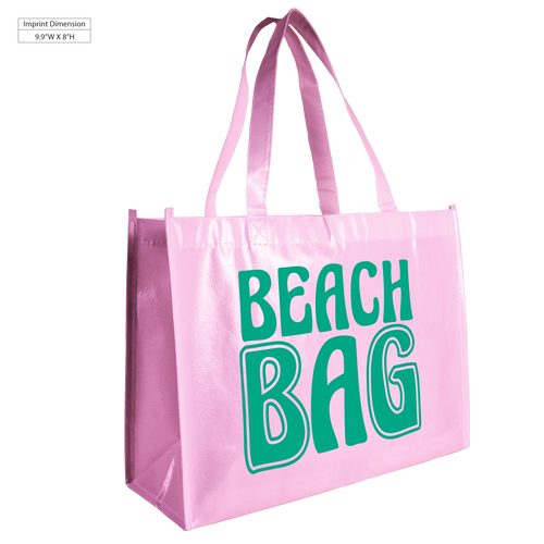 Infinity / Laminated Convention Tote / Breast Cancer Awareness Bags