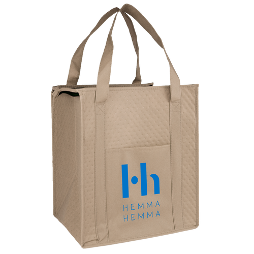 Hemma Hemma / Insulated Tote with Pocket / Best Selling Bags