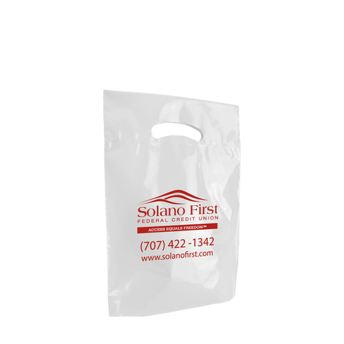 Solano First Federal Credit Union / Small Eco-Friendly Die Cut Plastic ...