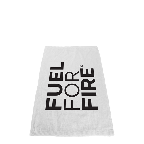 Fuel For Fire / Champion White Fitness Towel / Fitness Towels & Rally ...
