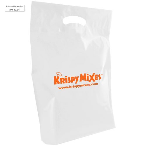 Wise Design Inc. / Medium Recyclable Die Cut Plastic Bag / Plastic Bags