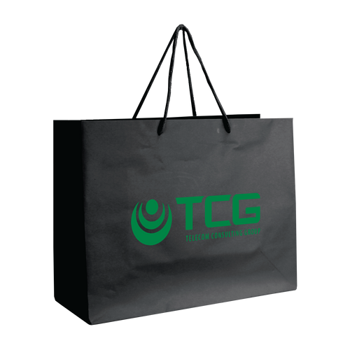 Telecom Consulting Group / Medium Matte Shopper Bag / Paper Bags