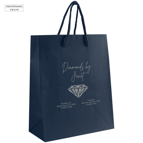 Diamonds By Janet / Small Matte Shopper Bag / Best Selling Bags
