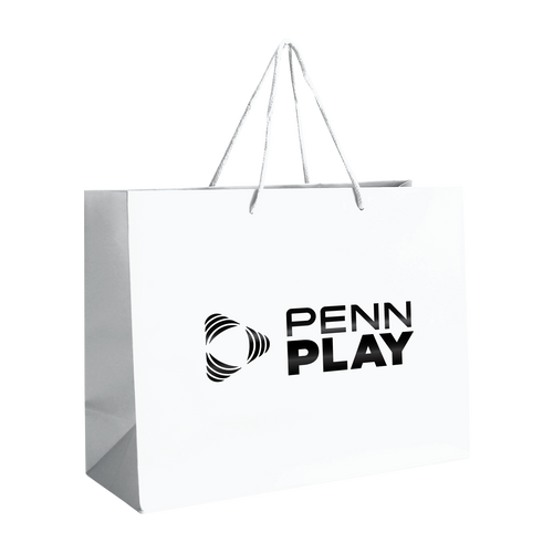 Penn Interactive / Medium Matte Shopper Bag / Breast Cancer Awareness Bags