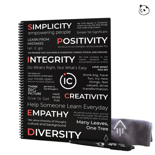 Rocketbook Panda Planner Letter / Letter Sized Notebooks and Panda ...